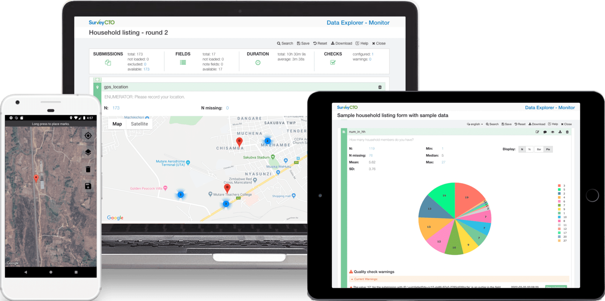 SurveyCTO: Secure Data Collection Software
