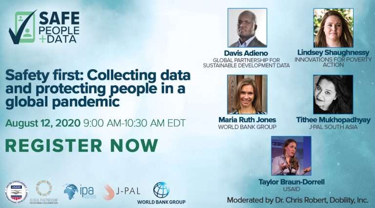 Safety in Global Pandemic Data Collection Webinar - SurveyCTO