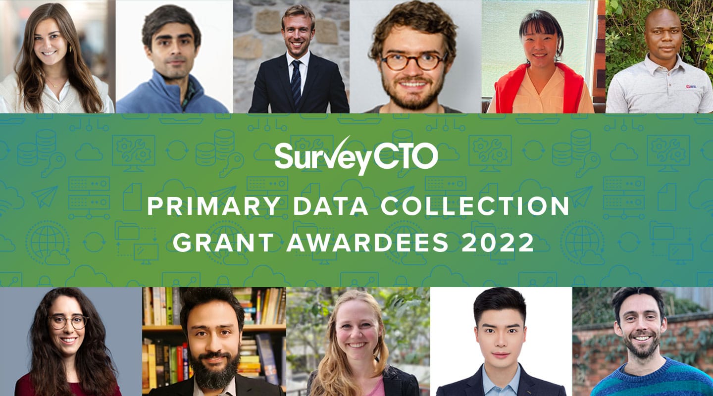 Research Grants For Innovative Research SurveyCTO Research Grants For Innovative Research SurveyCTO