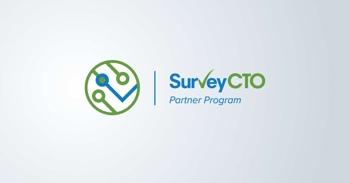 Introducing the SurveyCTO Partner Program - SurveyCTO